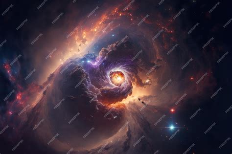 Premium Ai Image Spaces Milky Way Nebula And Galaxies