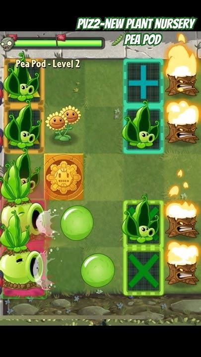 New Plant Nursery🌿 Pea Pod 🫛 Plants Vs Zombies 2 Pvz Pvz2gameplay