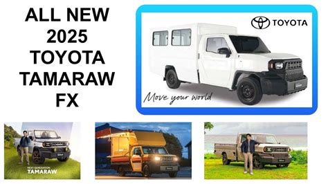 toyota tamaraw lwb utility van 2025 tamaraw fx youtube