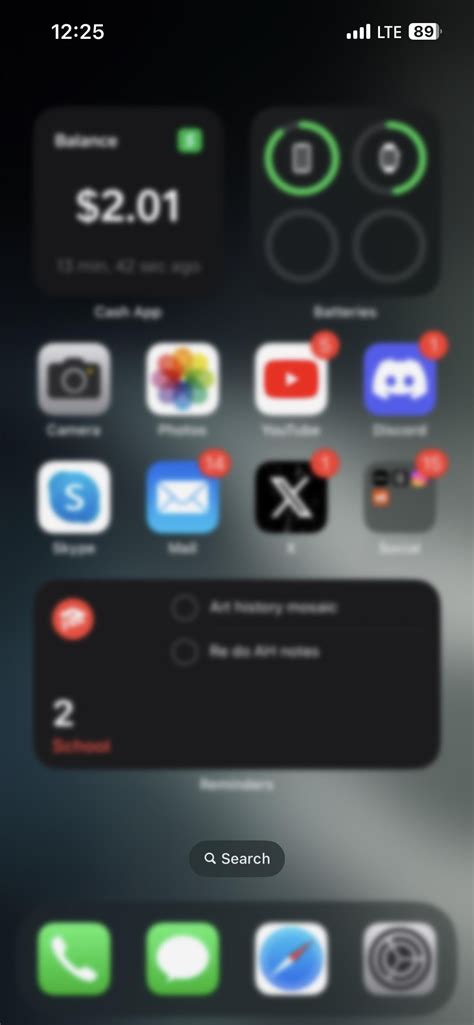 Blurry Home Screen Rios