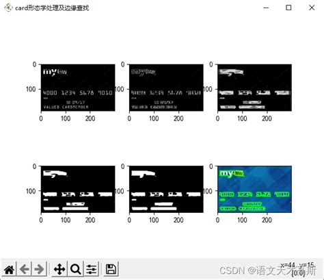 信用卡数字识别项目 代码解析与实现 Csdn博客