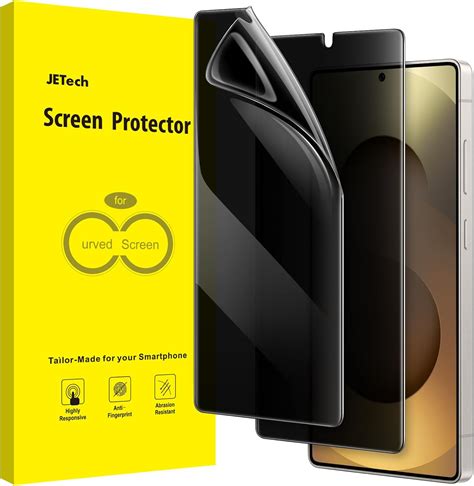 Jetech Privacy Screen Protector For Samsung Galaxy S25