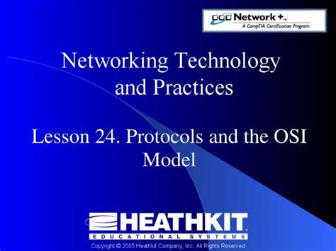 PPT Lesson Protocols And The OSI Model PowerPoint Presentation Free Download ID