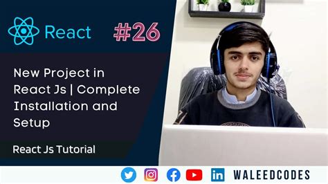 React JS Project with complete Installation and Setup | #2 | React Js | React Js Tutorial #ep26 ...