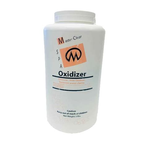 Master Clear Oxidizer 5lbs Hot Tub Oxidizer Non Chlorine