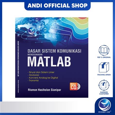 Jual Penerbit Andi Dasar Sistem Komunikasi Menggunakan Matlabcd