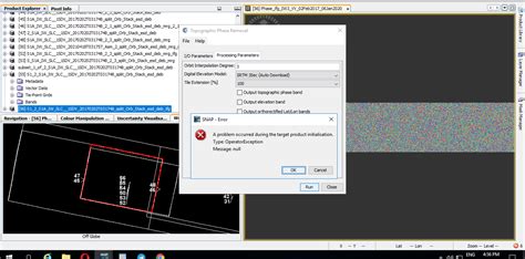 A Problem Occured During The Target Product Initialisation