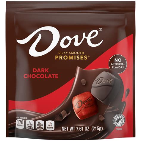 Dove Promises Dark Chocolate Candy 7 61 Oz Bag Grocery