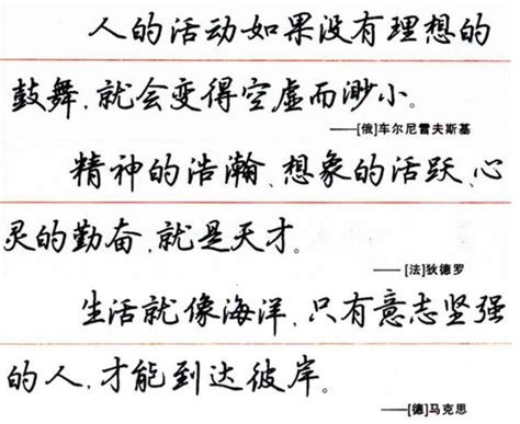 国家行楷手写体规范字形样本字书写人的手书名人经典语句，漂亮！吴玉生硬笔书法行楷新浪新闻