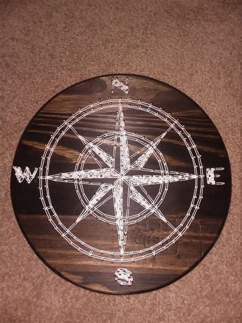 Compass String Art String Art String Art Patterns String Art Diy