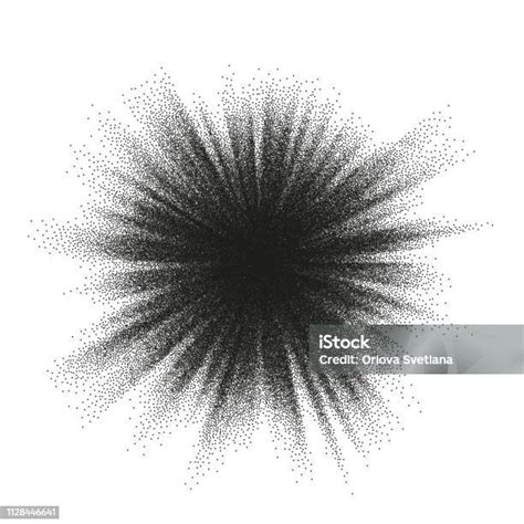 다 버스트 점 패턴입니다 햇살 추상 흑백 기하학적 하프톤 점선 Eps 10 렌즈 플레어에 대한 스톡 벡터 아트 및 기타 이미지 렌즈 플레어 마술사 벡터 Istock
