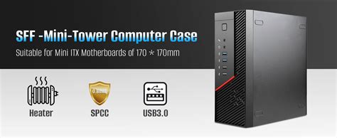 Amazon Com T F SKYWINDINTL A09P SFF Small Form Factor Mini ITX HTPC Case Mini Tower Computer