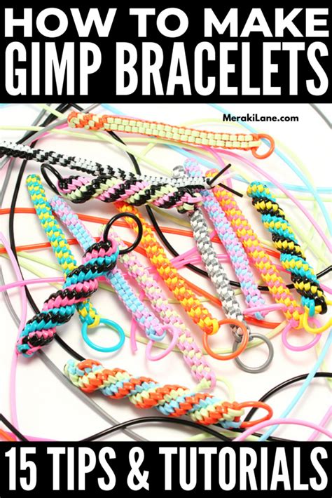 Step By Step Gimp Bracelet Tutorials For Beginners