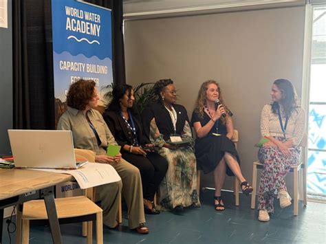 It Was A Privilege To Represent Zutari And Young Water Professionals South Africa At The Panel