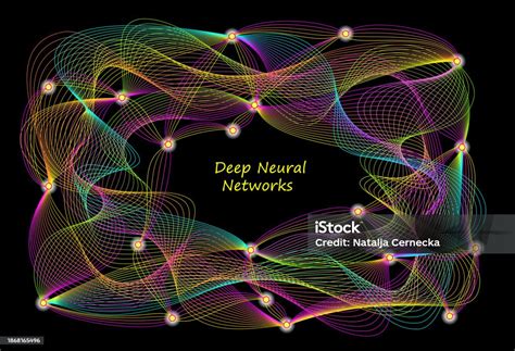 Stylized Background Of Deep Neural Networks Activity In Brain