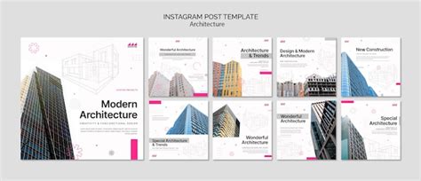 Free Psd Architecture Project Instagram Posts
