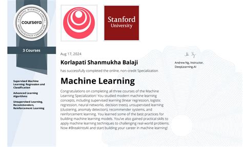 shanmukha balaji on linkedin stanforduniversity coursera deeplearningai