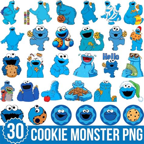 Cookie Monster Etsy