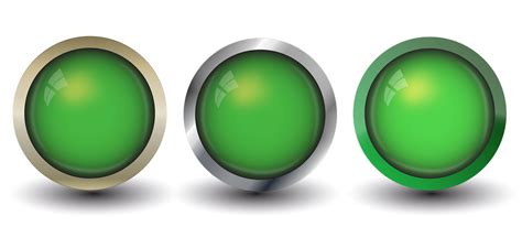 Download Buttons Green Buttons Icons Royalty Free Stock Illustration