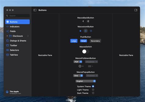 SideBar Background Color Is Completely Dark When Running With Light Theme Issue Macosui