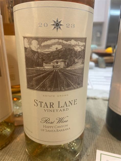 2023 Star Lane Vineyard Rosé Usa California Central Coast Happy