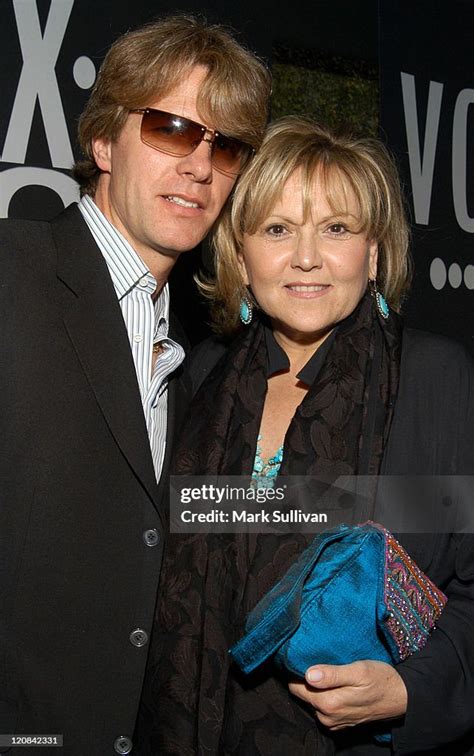 Brenda Vaccaro And Husband Guy Hector During Vox Vodka And Out News