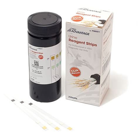 Multiple Urine Analysis Test Strips Vial Of 25 Nebraska Scientific