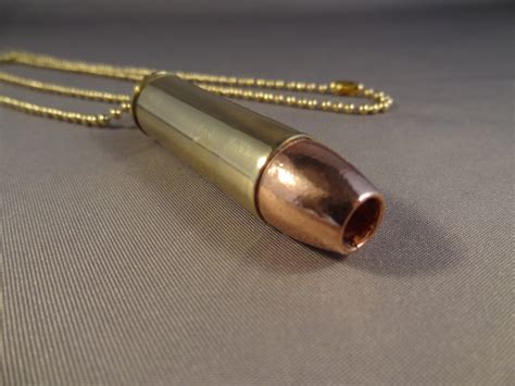 500 Smith And Wesson 50 Caliber Cartridge With Hollow Point Bullet