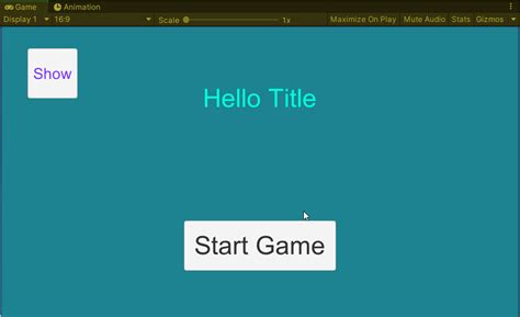 Unity四UGUI实例演示 unity ugui 官方示例 demo CSDN博客