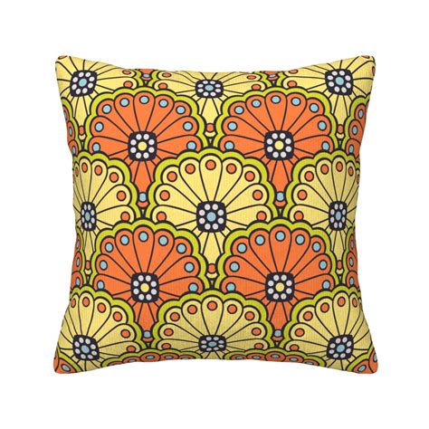 Bedroom Outdoor Decorations Classical Plant Golden Background Pillow Sofa Cushionwithout Pillow