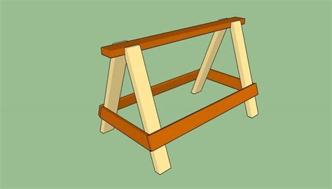 Free Saddle Stand Plans Howtospecialist How To Build Step By Step