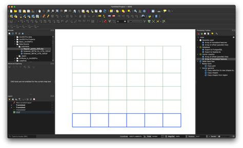 How To Create Multiple Copies Of Polygon In Array In Qgis Free Gis Tutorial