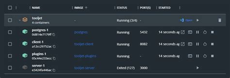 Docker The Server Container Keeps Shutting Down Issue ToolJet ToolJet GitHub