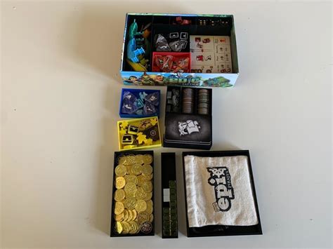 🏴‍☠️ Tiny Epic Pirates Insert Remix With Expansion And Coins・free 3d
