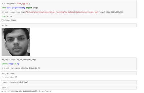 transfer learning face recognition using vgg16 you can also use resnet