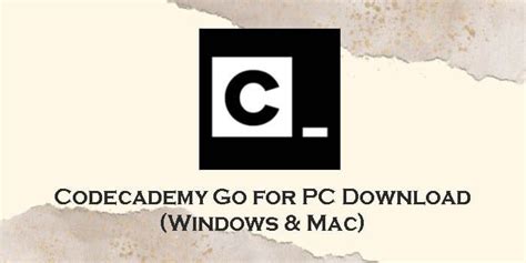 Codecademy Go Learn Programming On Pc And Mac