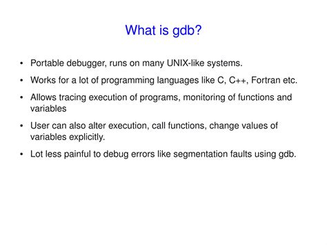 Gdb Tutorialpdf
