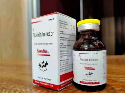 Sunflunix Flunixin Meglumine Veterinary Injection At Rs 80 Piece In Sirmaur