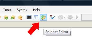 Reutilizar código con los Snippets de FlashDevelop