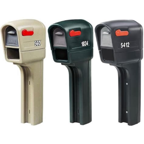 Step 2 Mailmaster Plus Black Mailbox 541200 Zoro