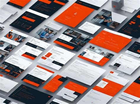 premium photo modern user interface design template mockups ui ux