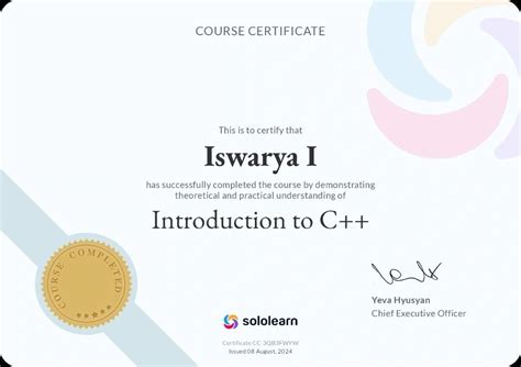 Cplusplus Programming Learning Sololearn Developerjourney