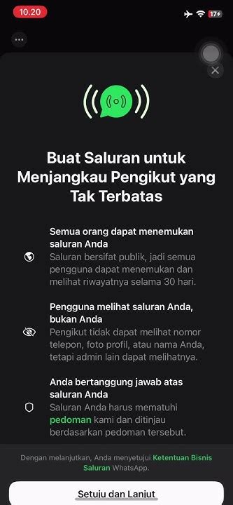 CARA MEMBUAT SALURAN DI WHATSAPP - TUTORIAL MEMBUAT CHANEL SALURAN SENDIRI DI WHATSAPP - YouTube