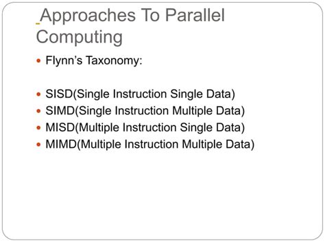 Parallel Computing And Its Applications Pptx