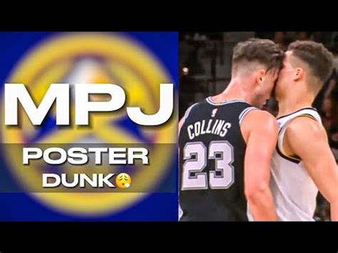 Michael Porter Jr Posterizes Zach Collins So Bad He Got Ejected 😤 Youtube