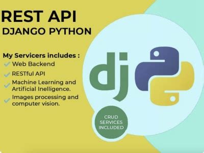 A Python Django Web Application Rest API Django Python Upwork