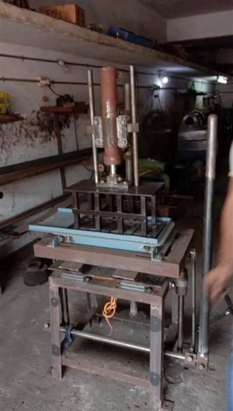 Mild Steel Manual Concrete Block Making Machine At ₹ 100000 In Morbi