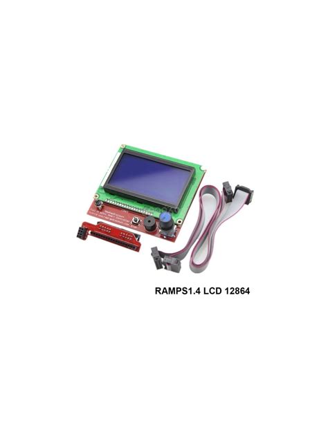 Ramps 14 12864 Lcd Reprap 3d Printer With Smart Controller Display