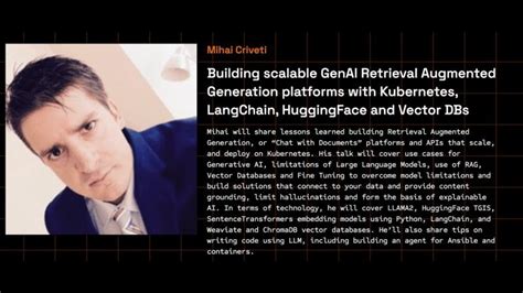 Mihai Criveti On Linkedin Mihai Criveti Building Scalable Genai Retrieval Augmented Generation