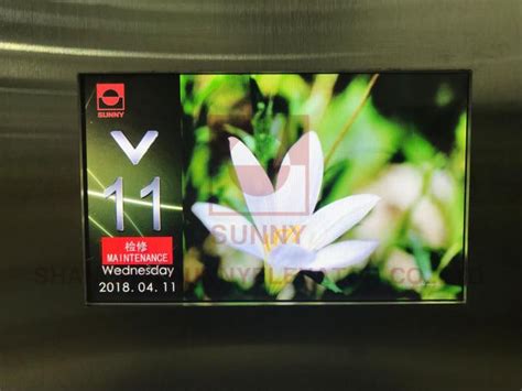 Elevator Lift Tft Segment Lcd Display For Elevator Spare Parts